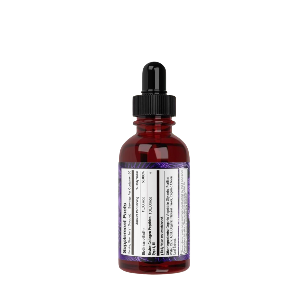 Liquid Biotin Supplement – Tropical Oasis Liquid Vitamins & Minerals