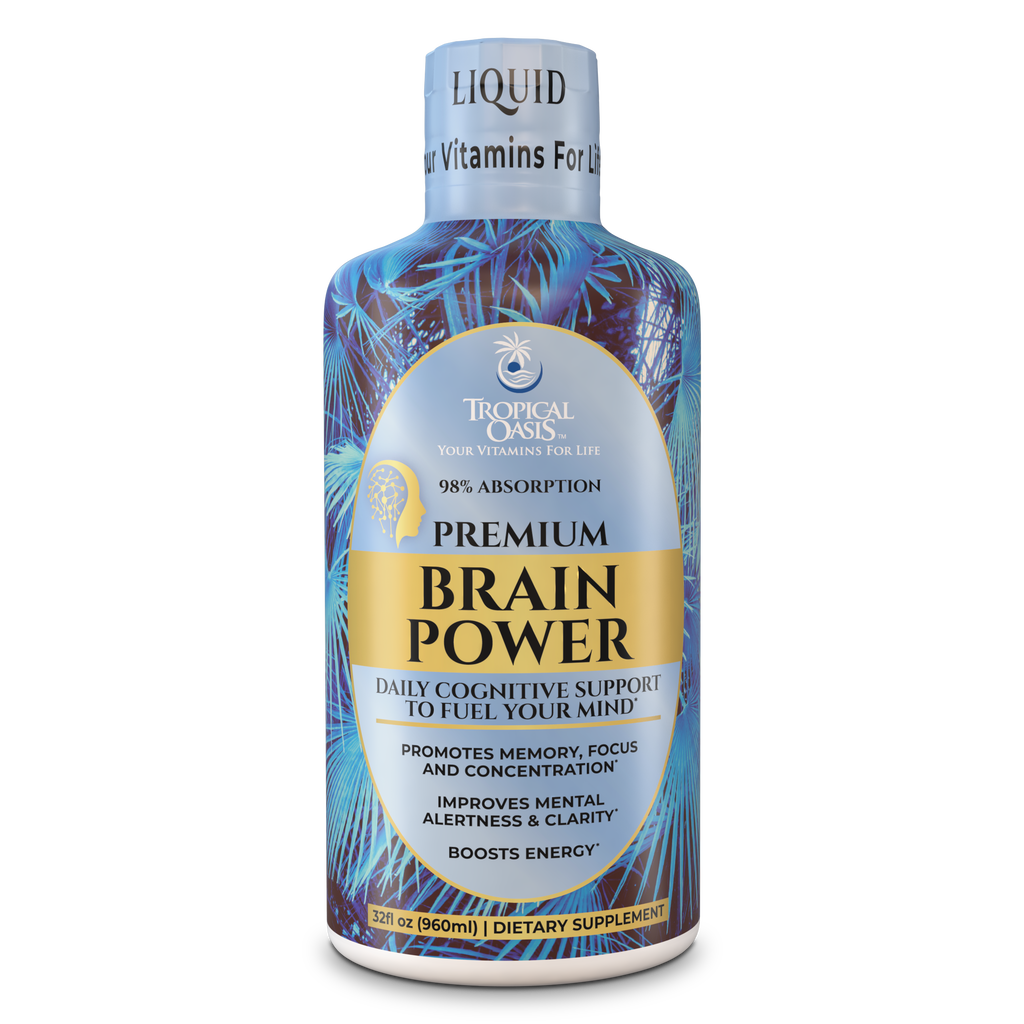 Liquid Nootropic Supplement – Tropical Oasis Liquid Vitamins & Minerals