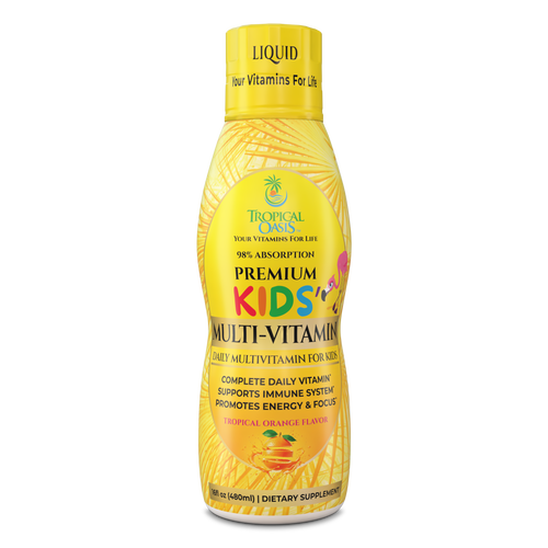 Liquid Multvitamin With Minerals For Kids – Tropical Oasis Liquid ...