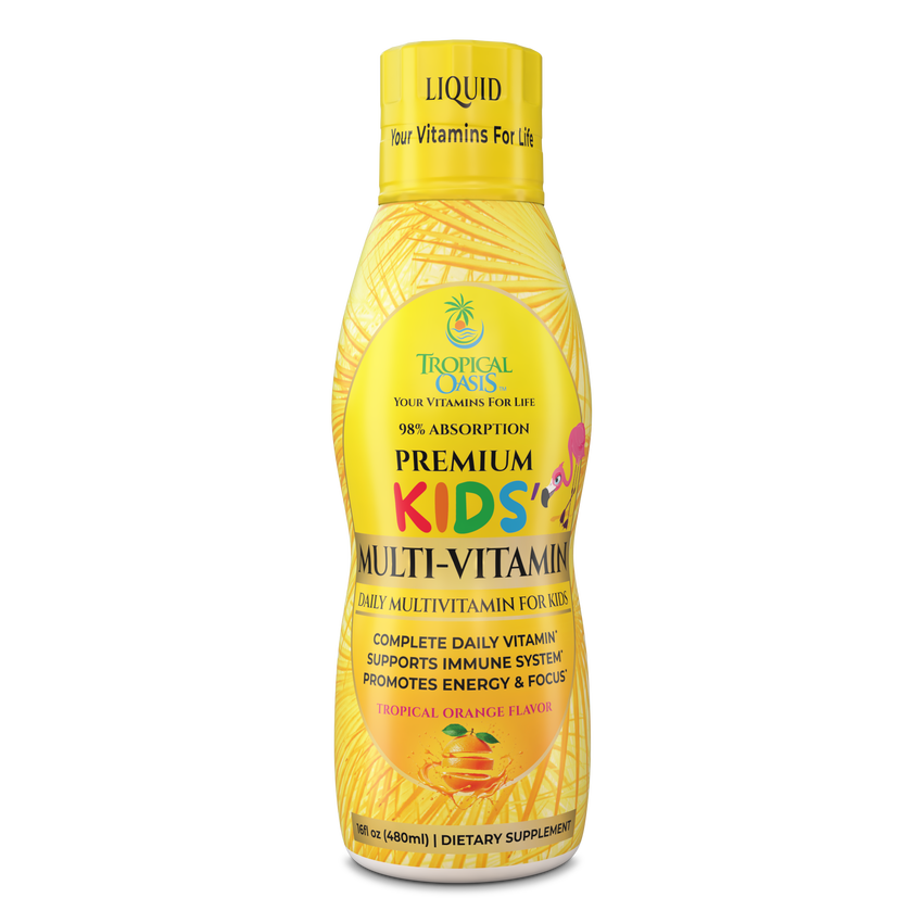 Liquid Multvitamin With Minerals For Kids – Tropical Oasis Liquid ...