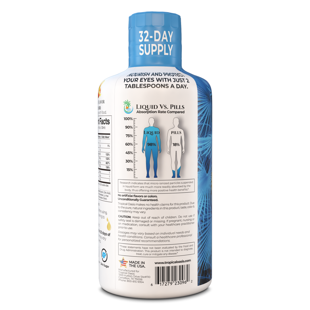 Liquid Eye Health Vitamins – Tropical Oasis Liquid Vitamins & Minerals