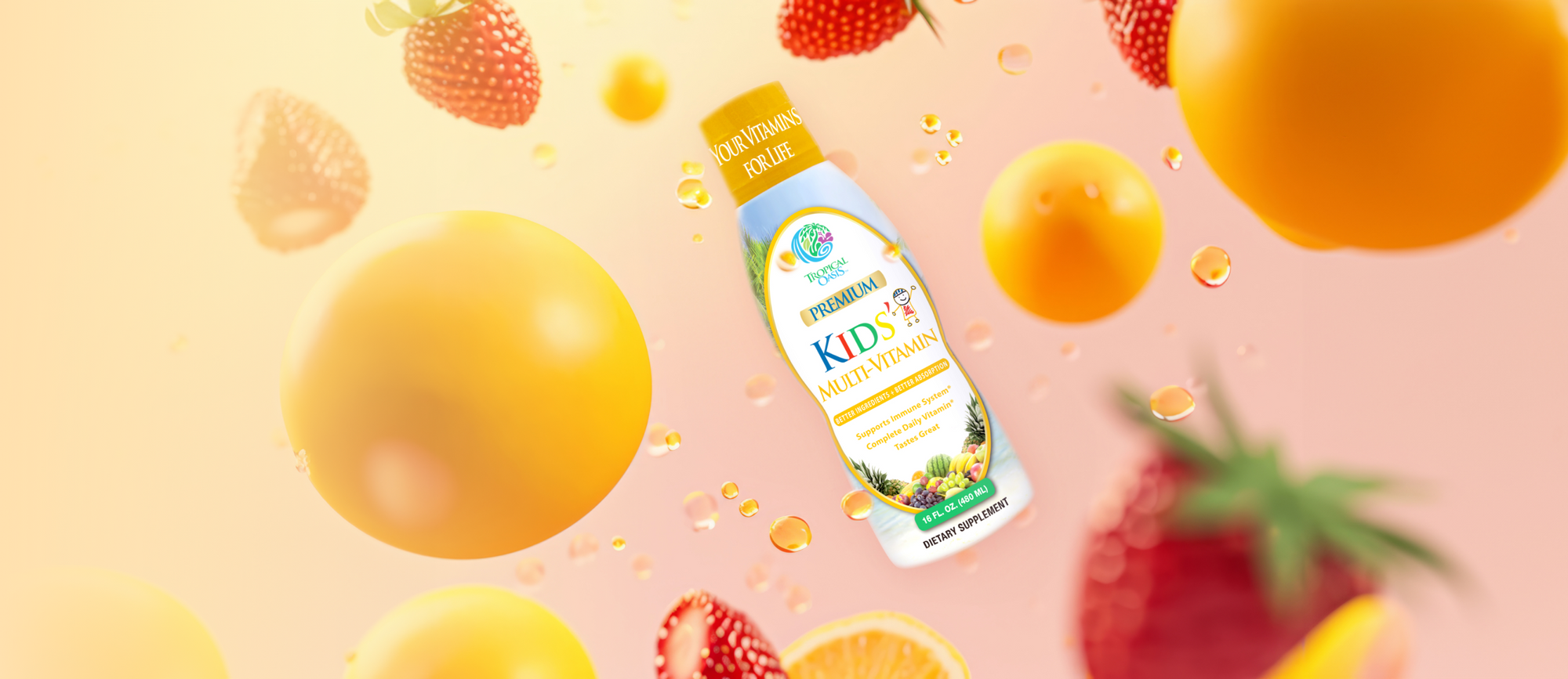 Liquid Multivitamins – Tropical Oasis Liquid Vitamins & Minerals
