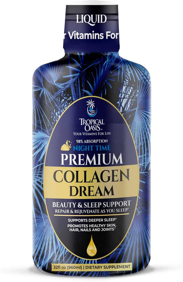 Liquid Collagen Supplement – Tropical Oasis Liquid Vitamins & Minerals